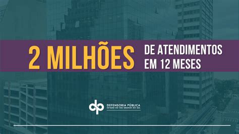 Defensoria Pública Do Estado Bate Recorde E Realiza 21 Milhões De