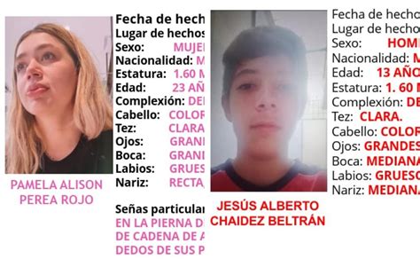 Buscan A Pamela Alison Y A Jesús Alberto Desaparecidos En Culiacán