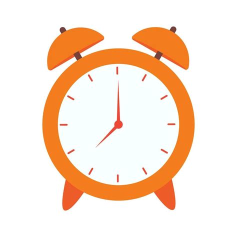 Vector Alarm Clock Isolated On White Background 29238402 Vector Art At Vecteezy