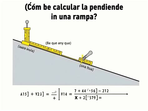Cálculo De La Pendiente De Una Rampa Calculadora Todo