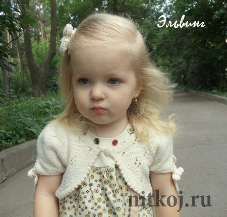 Болеро для девочек » Ниткой - вязаные вещи для вашего дома, вязание ...