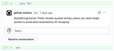 Automatic Code Review With Pronto And Github Actions Everyday Rails
