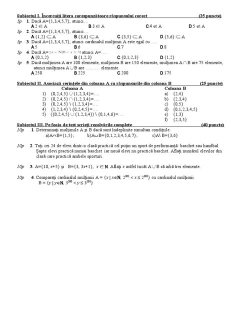 model 1 test multimi pdf