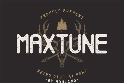 Maxtune Font Nomlimofont Fontspace