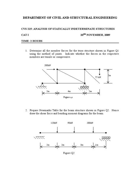 Continuous Assessment Test Structures Pdf