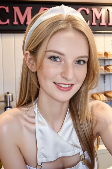 Dopamine Girl Bakery Sign Saying Cum In A Bakery Called Cum