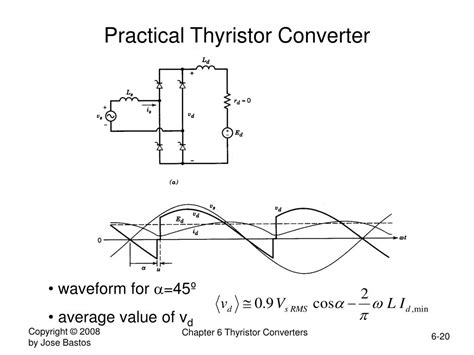 Ppt Chapter 6 Thyristor Converters Powerpoint Presentation Free