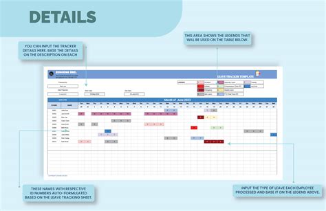 Leave Tracker Template Download In Excel Google Sheets Template Net