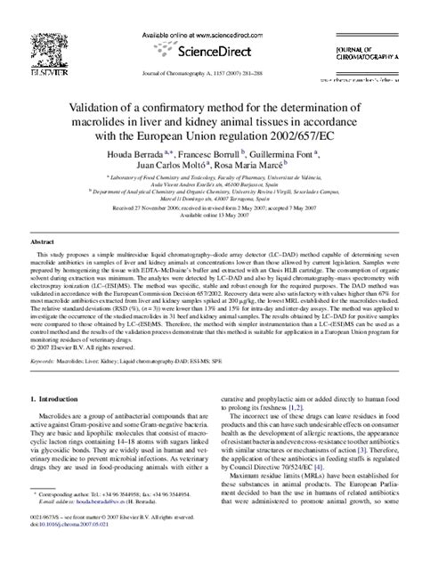 Pdf Validation Of A Confirmatory Method For The Determination Of Melamine In Egg By Gas