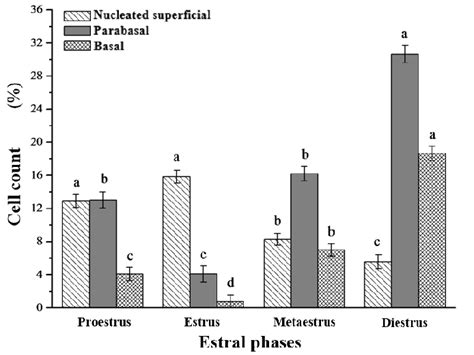 Average Nucleated Superficial Parabasal And Basal Cell Counts As