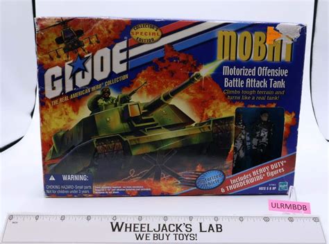 Mobat Tank Gi Joe Collectors Edition 1998 Hasbro Action Figure Vehicle