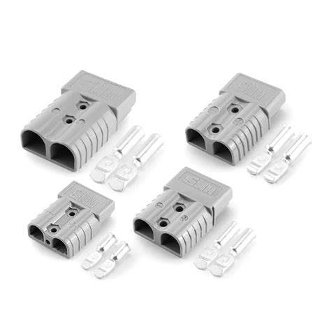 Quick Plug Anderson Style Connectors 50a Battery Connector For Power
