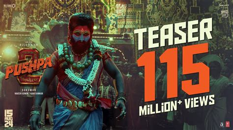 Pushpa 2 The Rule Teaser Allu Arjun Sukumar Rashmika Mandanna