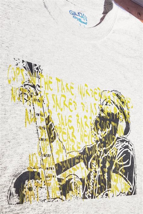 Tim Armstrong From The Band Rancid Spray Paint Stencil Tshirt Rstencils