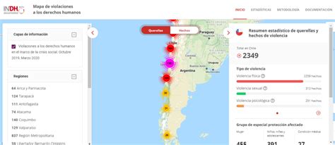 Casos Registrados Tras El Estallido Social El Mapa De Las Violaciones