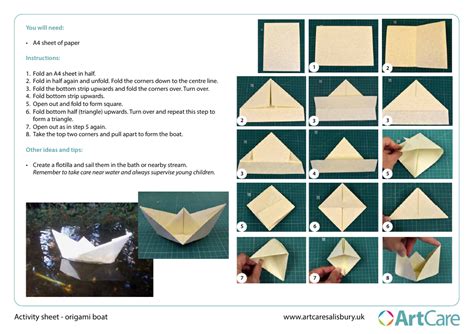 Free Origami Paper Boat Templates Customize Download And Print Pdf