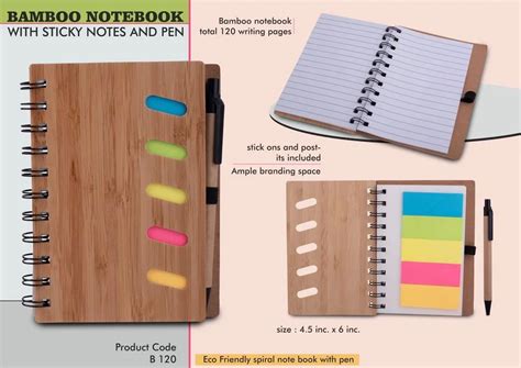 Cardboard Cover Perfect Bound Bamboo Notebook A5 At Rs 154 In Noida