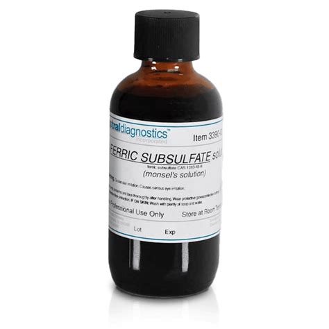 Ferric Subsulfate Monsels • Ethos Biosciences