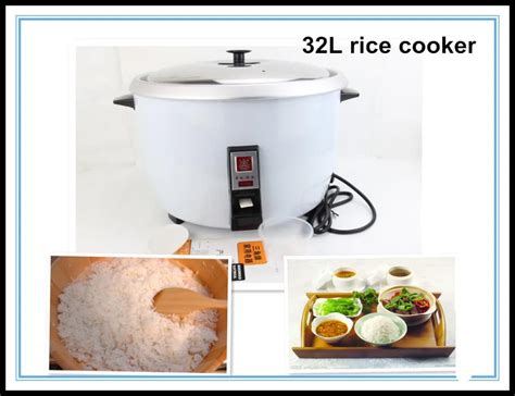 32l Large Capacity Rice Cooker Big Size Rice Cooker For Factory Hotel