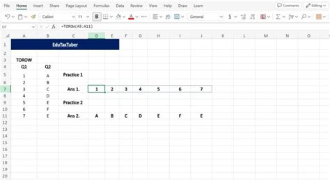 Torow A Function For Excel Data Transformation Anup Singh Posted On