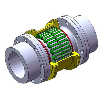 Js Type Serpentine Spring Shaft Snake Grid Falk Coupling Flexible Grid