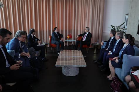 Visit Of Minister Of Foreign Affairs Hakan Fidan To Belgium 26 May