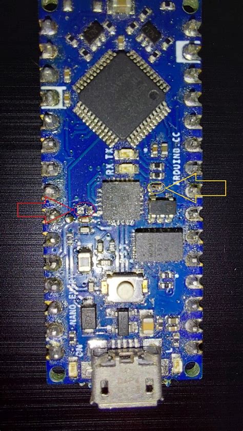 Help I Desoldered A Component On My Arduino Nano Every Board Nano