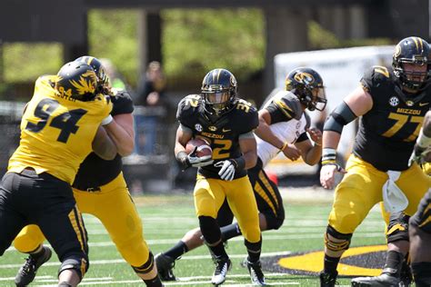 Mizzou Football 2013 Perusing The Current Tiger Depth Chart Rock M