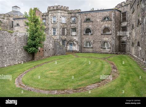 Cork City Gaol Exercise Area Showing Circular Path Followed By