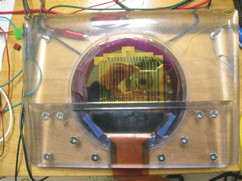 Photograph Of A Mounted Wafer With Pressure Sensors That Can Used Download Scientific Diagram
