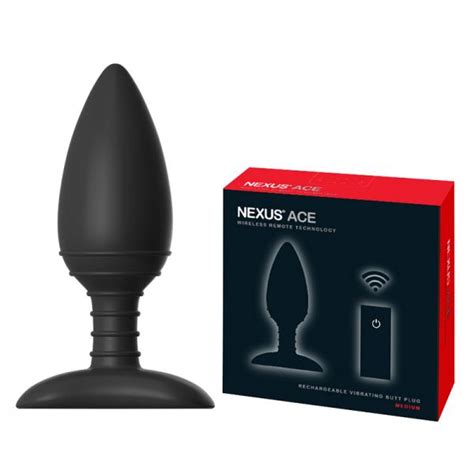 Nexus Ace Remote Control Medium Butt Plug Black On Literotica