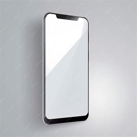 스마트 폰 모 색 화면은 색 배경에 고립되어 생성 Ai 기술로 만들어졌습니다 프리미엄 Ai 생성 이미지