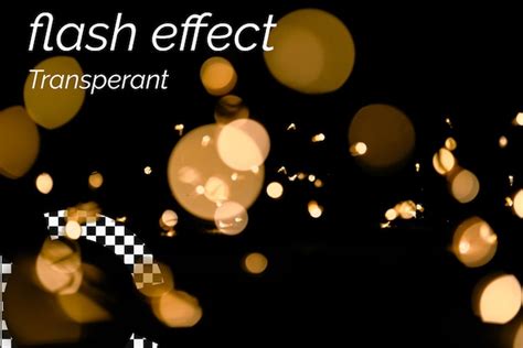 Bokeh Realista Aislado De Fondo Transparente PSD Archivo PSD Premium