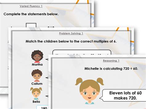 Year 4 Maths 6 Times Table And Division Facts Lesson Autumn Block 4 By Classroom Secrets