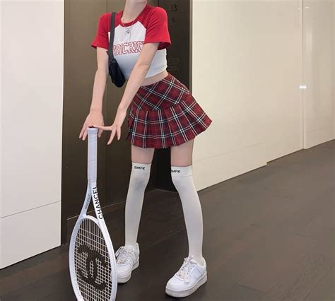 Red Plaid Pleated Mini Skirt · Teddyloveeve · Online Store Powered By