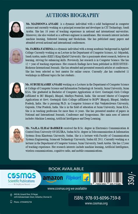 Mastering Advanced Machine Learning Techniques And Algorithms Cosmas Scientific Publications