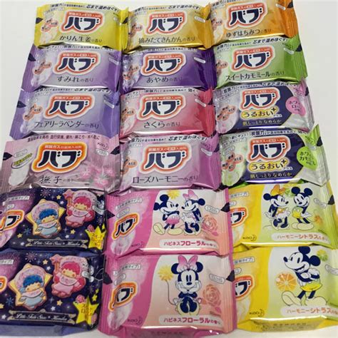 花王 専用 ！ 入浴剤 バブアソート ︎15種類 18この通販 By Evergreen71｜カオウならラクマ