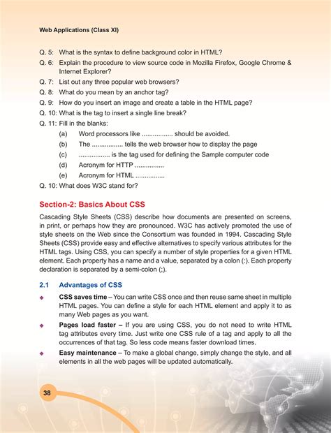 Web Application Class XI BOOK PDF