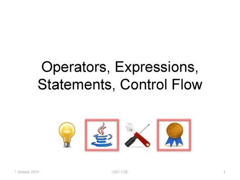 Operators In Java Programs Docsity