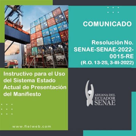 Resolución No SENAE SENAE 2022 0015 RE Boletín Jurídico