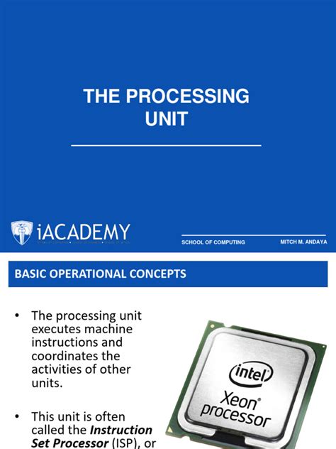 Chapter 02 The Processing Unit Pdf Central Processing Unit Computer Data Storage