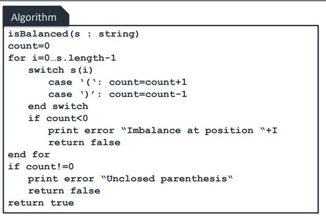 Understanding Time Complexity Of Algorithm To Determine If Parenthesis