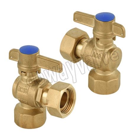 Acs Certification Cw617n Cw602n Brass Anti-Fraud Magnetic Lockable Ball ...