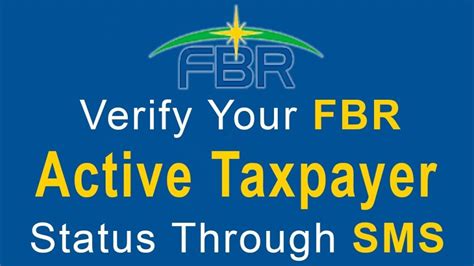How To Verify FBR Active Taxpayer Status In Pakistan Complete Guide