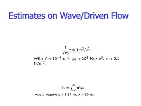 Ppt Wave Current Interactions And Sediment Dynamics Powerpoint Presentation Id 5569944