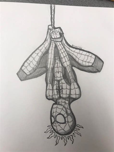 Reddit Marvel A Spider Man Sketch I Did Marvel Art Drawings