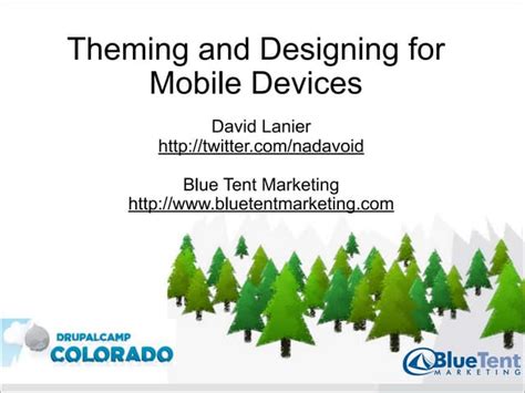 Designing And Theming Drupal For Mobile Devices Pdf