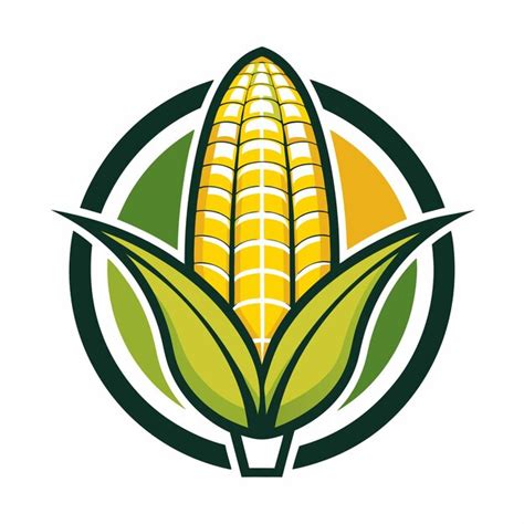 Classic Maize Logo Premium Ai Generated Vector