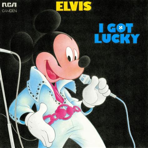 Jaume Esteve Mickey Mouse As Elvis Presley Original Drawing