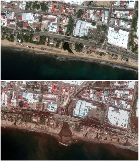 Imágenes de satélite muestran un Acapulco devastado Aristegui Noticias